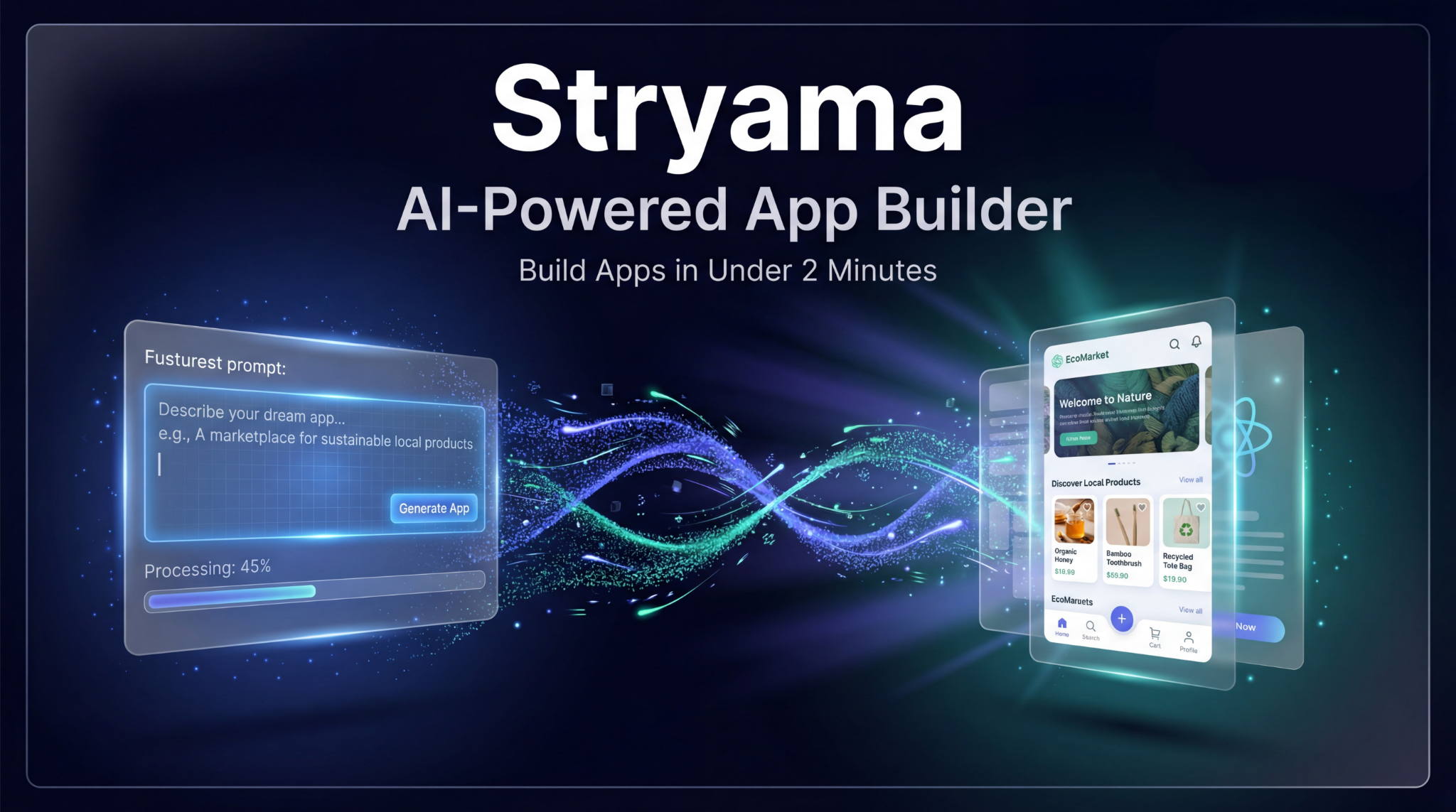 Stryama - AI-Powered App Builder | Build Apps in Minutes